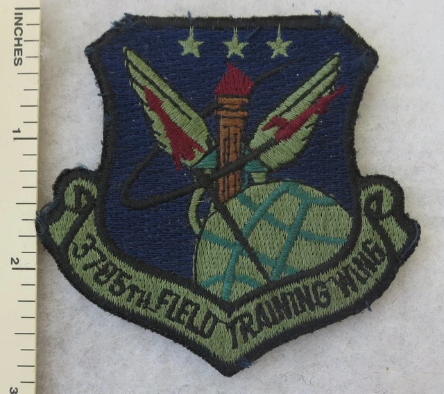 3785TH FIELD TRAINING WING US AIR FORCE PATCH Subdued USAF Vintage ...