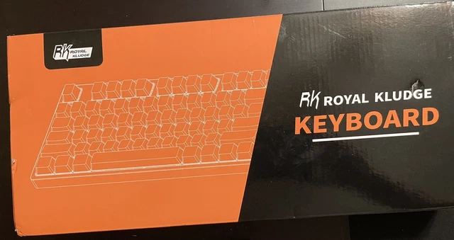 RK ROYAL KLUDGE RK87 Tri-modes Red Switch Wireless Gaming Keyboard EUR ...