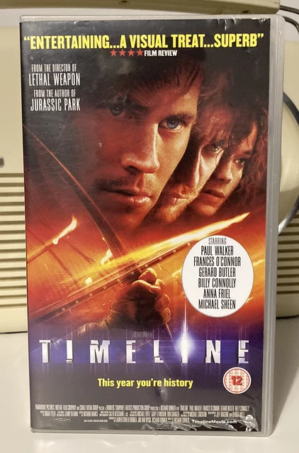 TIMELINE (VHS, 2004) Paul Walker, Gerard Butler, Billy Connolly £1.49 ...