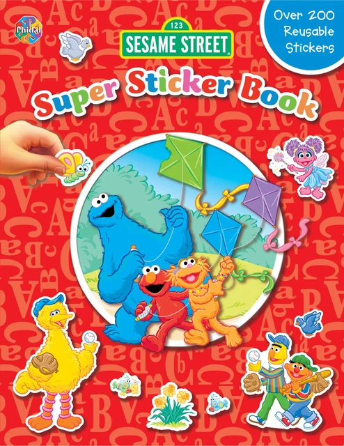 SESAME STREET SUPER Sticker Book $4.85 - PicClick