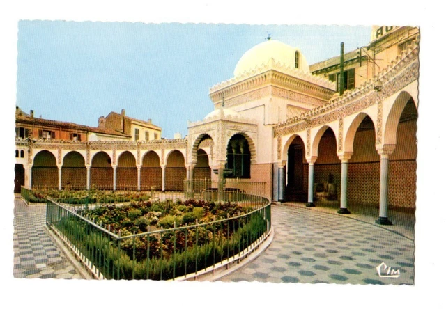 CARTE POSTALE Algerie Oran Mosquee Du Pacha Interieur De La Cour La ...