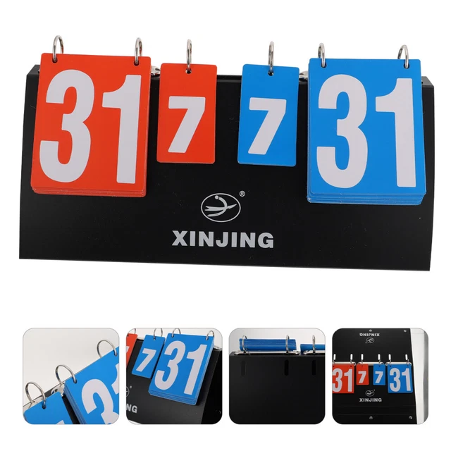 COMPETITION SCORE NUMBER Flipper Soccer Scoreboard Scoreboard Chart £24 ...