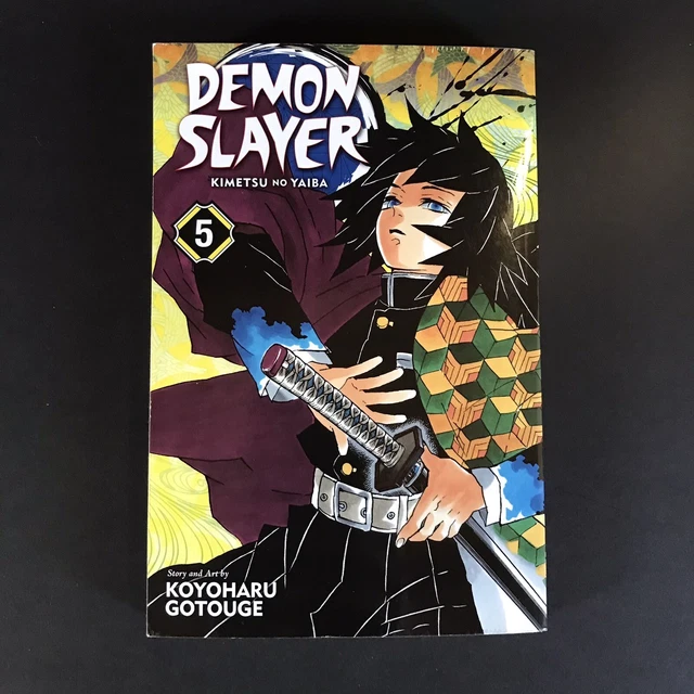 DEMON SLAYER VOLUME 5 Manga Kimetsu No Yaiba (GREAT CONDITION) $12.99 ...
