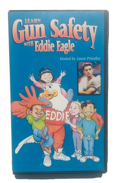 LEARN GUN SAFETY with Eddie Eagle (1993) Hosted by Jason Priestley NRA ...