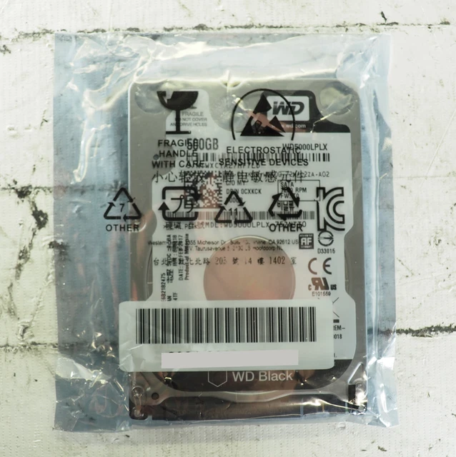 WESTERN DIGITAL WD5000LPLX {WD5000LPLX-75ZNTT0} 500gb 2.5" Sata hard ...