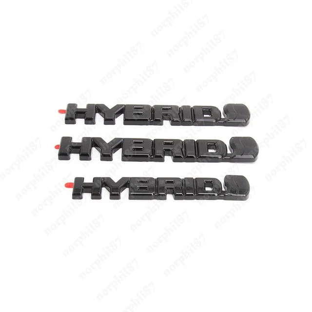 2019-2026 TOYOTA RAV4 HYBRID Only Gloss Black EMBLEM OVERLAY $33.71 ...