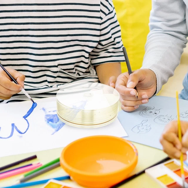 30 PCS SIMPLE Cd Discs Decorations Plastic for Crafts Blank Clear $46. ...