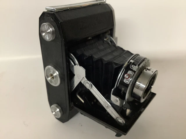 1950'S ZENOBIA FOLDING Camera with D.O.C. Rapid Shutter & 1:3.5 F=7.5 ...
