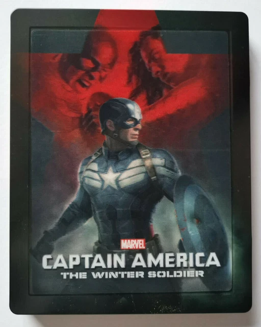 MARVEL CAPTAIN AMERICA: The Winter Soldier Blu-Ray Steelbook Zavvi ...