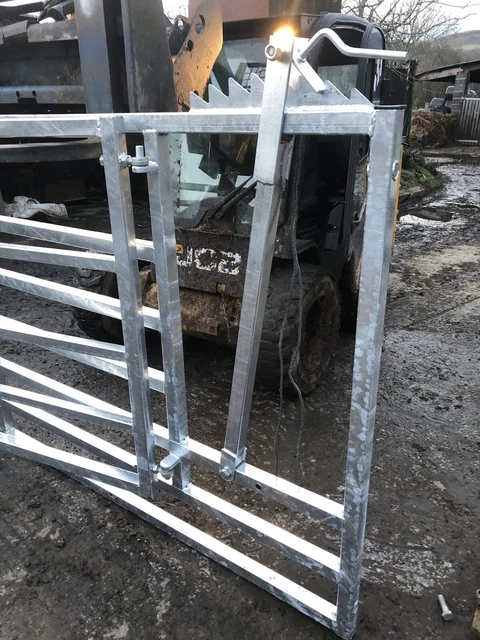 CALVING GATE COW CATTLE RACE HANDLING SYSTEM TRACTOR BULL CALF Made To ...