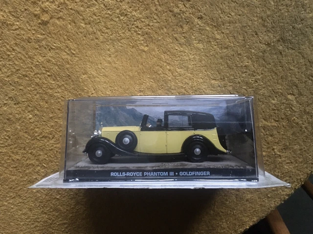 JAMES BOND CAR Collection Rolls-Royce Phantom III - Goldfinger £16.00 ...