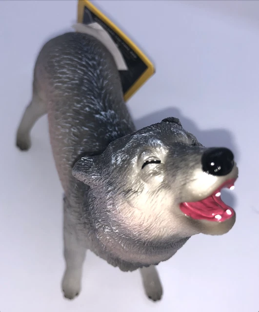 NATIONAL GEOGRAPHIC WILDLIFE Wow! Figures - Gray Wolf $19.99 - PicClick CA