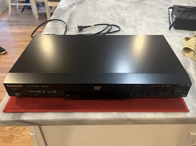 PANASONIC MODEL: DVD-RV20 DVD/CD Player-No Remote-Made In Japan-Tested ...