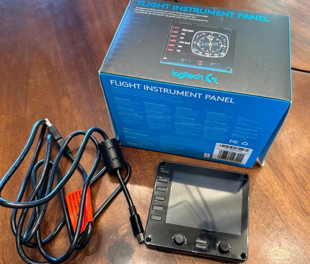 LOGITECH G PRO Flight Simulator Aircraft Instrument Panel FIP Display ...