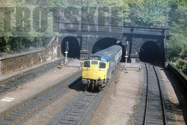 35MM SLIDE BR British Railways Diesel Loco D5404 Class 27 Edinburgh ...