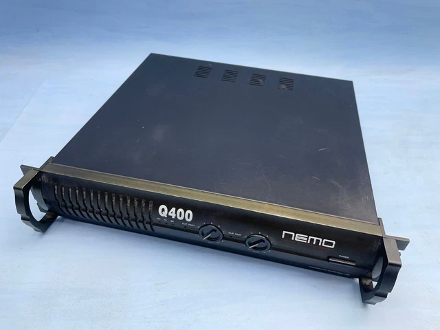 NEMO SOUND REINFORCEMENT Q400Final 400W Power Amplifier £218.32 ...