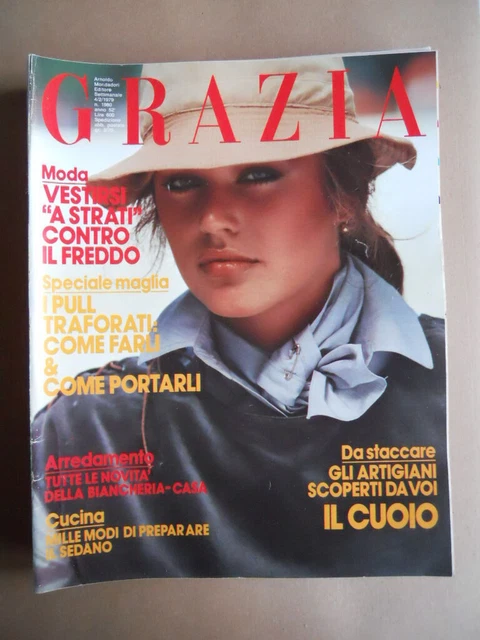 GRAZIA N 2030 1980 Rivista di Moda - [G576] EUR 9,15 - PicClick FR