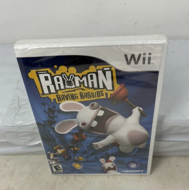 NEW FACTORY Sealed Rayman Raving Rabbids (Nintendo Wii, 2006) Brand New ...