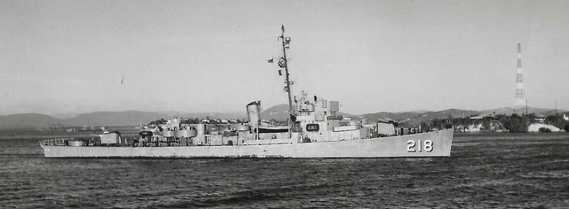 CARTE POSTALE USS Darby-218 Buckley Class Destroyer Escorte ~ US Navy ...