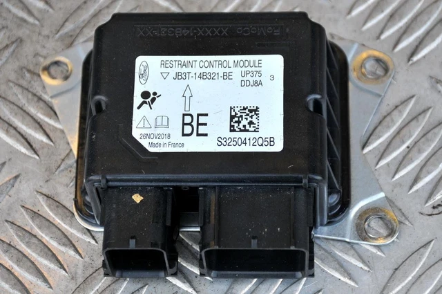 FORD RANGER WILDTRAK mk3 twin cab SRS module / ECU no crash data JB3T ...