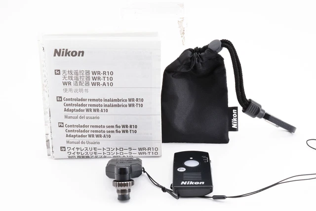 [MINT] NIKON WR-R10 WR-T10 WR-A10 Camera Wireless Remote Controller Set JAPAN £142.41 - PicClick UK