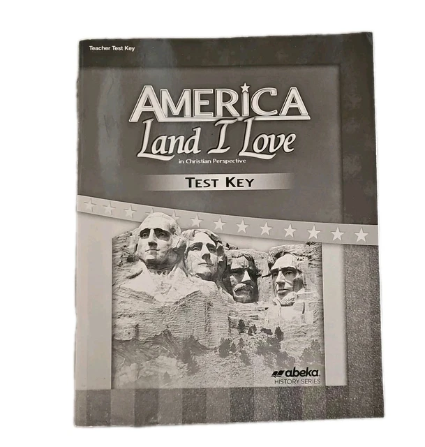 ABEKA AMERICA LAND I Love Quiz and Test Key Used 3rd Edition £12.68 ...