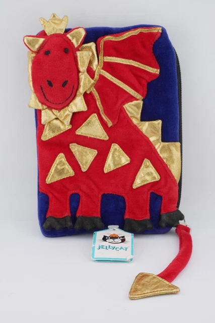 RARE JELLYCAT DYLAN Dragon Mini Bag / Pouch £28.99 - PicClick UK