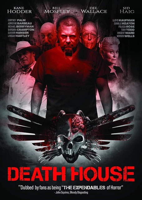 DEATH HOUSE (DVD) Adrienne Barbeau Bill Moseley Tony Todd Dee Wallace ...