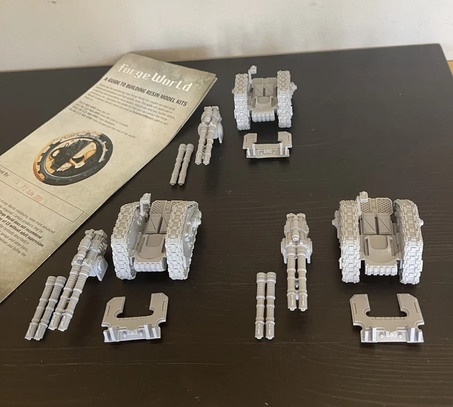 FORGE WORLD HORUS Heresy legion rapier battery laser destroyer x 3 $200 ...