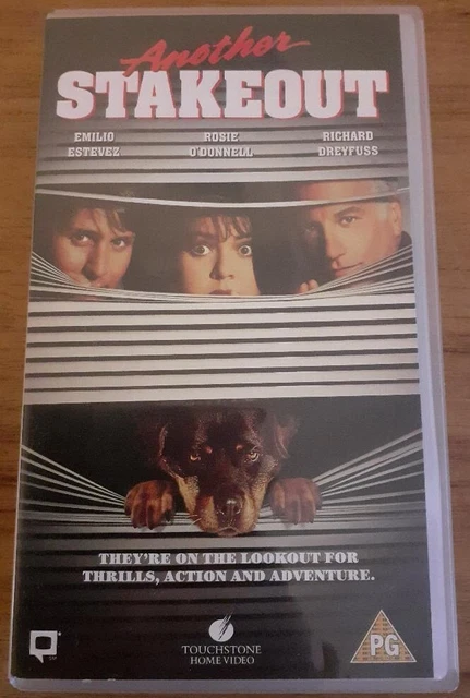 ANOTHER STAKEOUT RICHARD Dreyfuss Emilio Estevez VHS Video Tape BRAND ...
