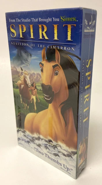 SPIRIT STALLION OF the Cimarron (VHS, 2002, Dreamworks) *New, Sealed ...