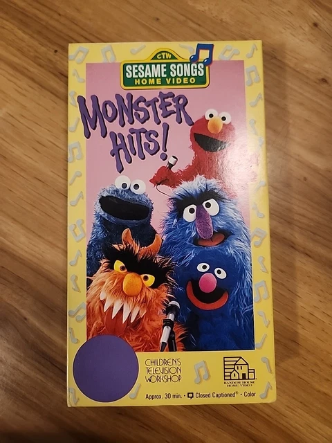 SESAME SONGS: MONSTER Hits! by Random House (VHS 1990) Vintage £13.68 ...