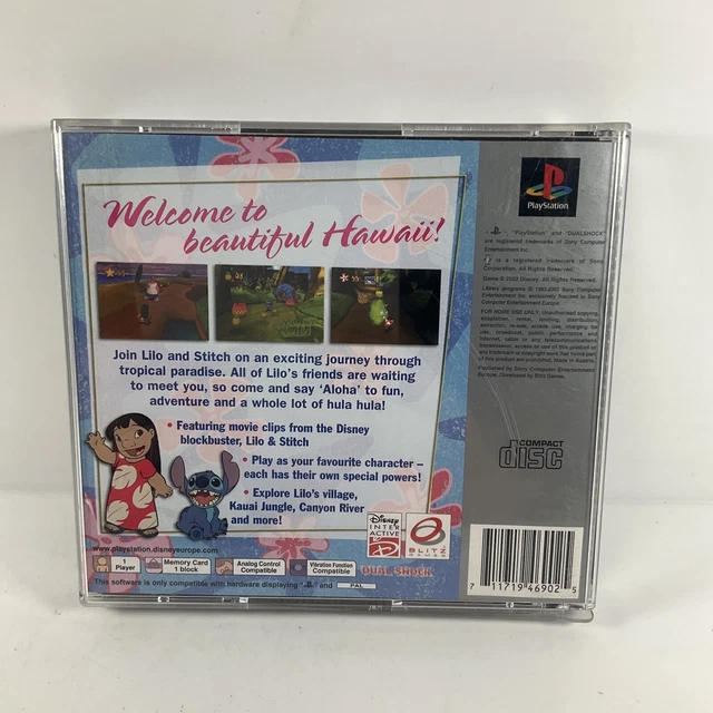DISNEY PS1 PS1 Platinum Bundle - LILO & Stitch, Tarzan & Mickeys Wild ...