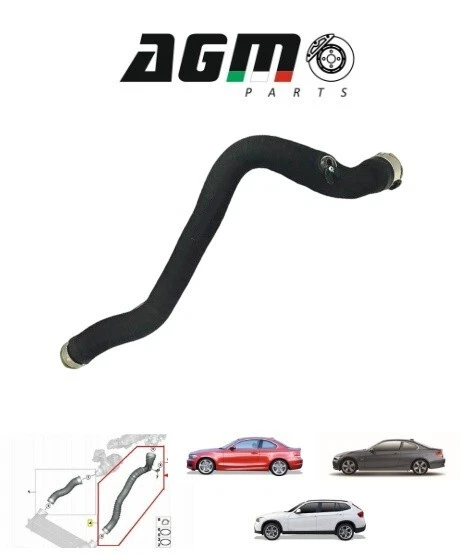 TUYAU AIR TURBO Douille Redroidisseur X BMW Serie 1 Série 3 X1 2,0D ...