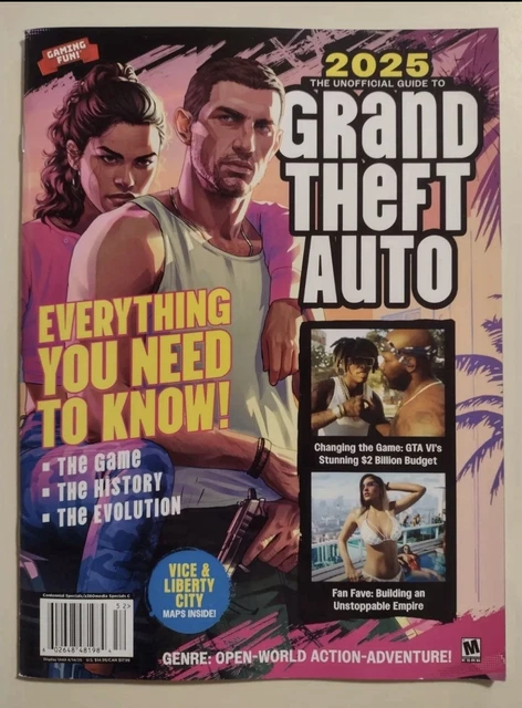 GRAND THEFT AUTO Magazine 2025 The Unofficial Guide Gta Vi £7.68 ...