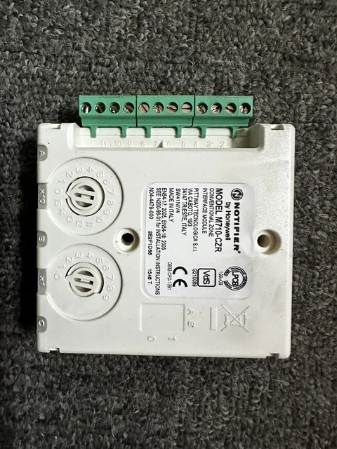 HONEYWELL NOTIFIER NON- Addressable Zone Monitor Module M710-CZR EUR 42 ...