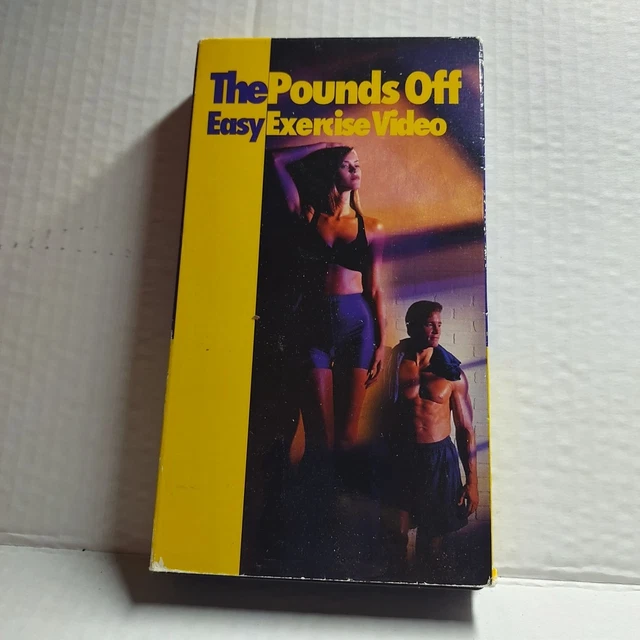 THE POUNDS OFF Easy Exercise Video VHS Tape 1996 Future Fit Fitness ...