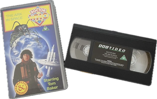 DOCTOR WHO | ‘The Ark in Space’ VHS Tape Starring Tom Baker (4 Episodes ...
