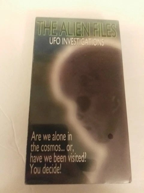 THE ALIEN FILES UFO Investigations VHS Video Cassette Brand New Factory Sealed £19.85 - PicClick UK