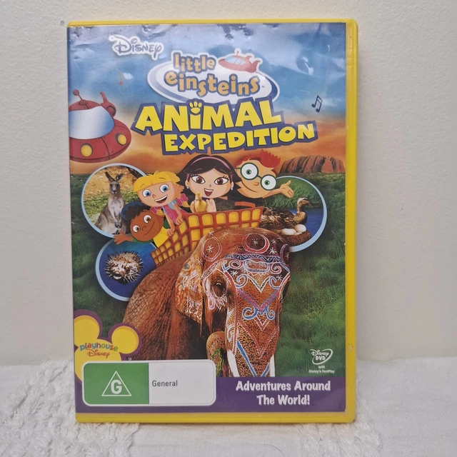 LITTLE EINSTEINS ANIMAL Expedition DVD R4 Adventures Around the World ...