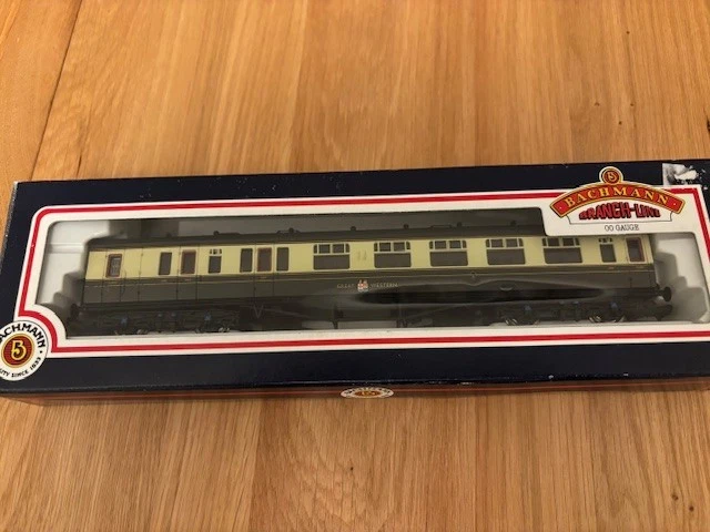 BACHMANN 60FT 1ST class GWR Hawksworth Coach 34-100B £19.88 - PicClick UK