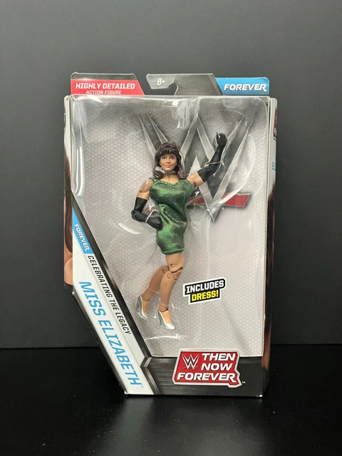 WWE ELITE THEN Now Forever Miss Elizabeth Wrestling Figure Mattel £14.00 - PicClick UK