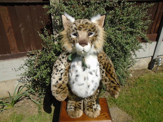 CHARLIE BEARS LAZARUS Plush Standing Lynx 30" Limited Edition Of 1000 £ ...