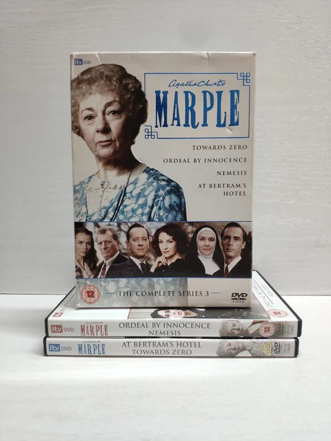 AGATHA CHRISTIE'S MARPLE Complete Series 3 - DVD Box Set -= Cert 12 ...