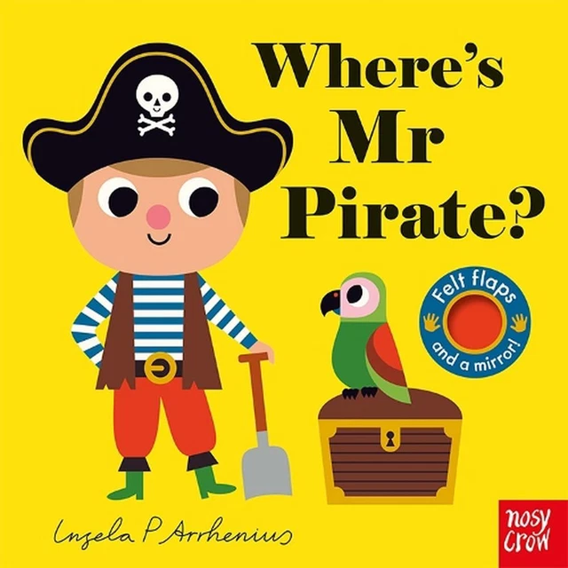 WHERE'S MR PIRATE? by Ingela P. Arrhenius (English) Board Books Book £ ...