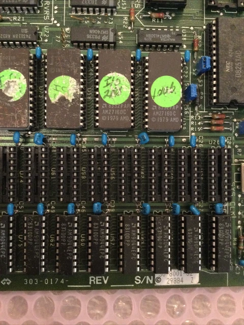 MULTIBUS Z80-A CPU Large Bus Board P/N 303-0174- ships worldwide! $50. ...