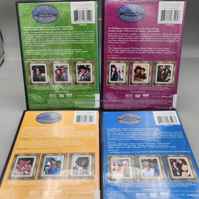 BBC LOVEJOY DVD TV Series The Complete Season 2 3 4 5 $49.99 - PicClick CA