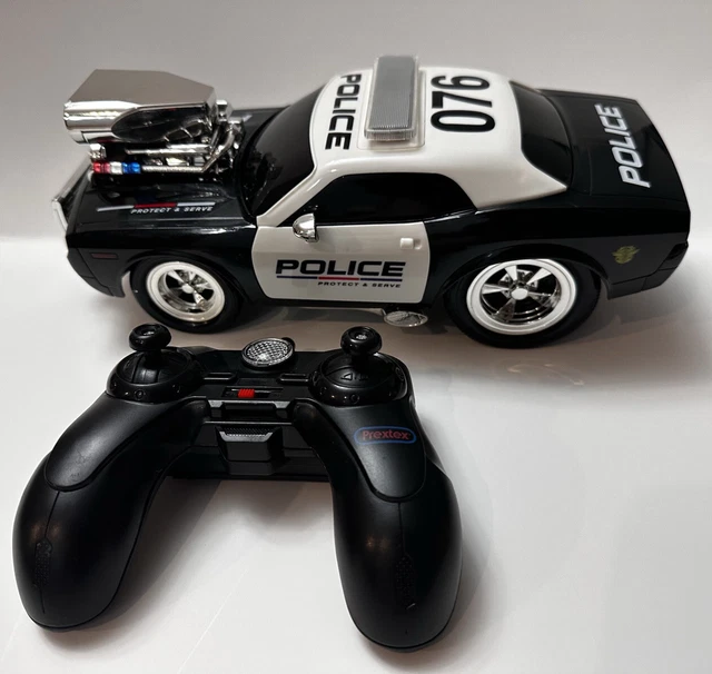 PREXTEX RC POLICE Car Remote Control Police Car RC Toys Radio Control ...