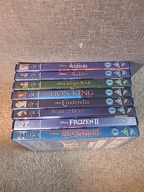 DISNEY ANIMATION DVD Bundle X8 £10.00 - PicClick UK