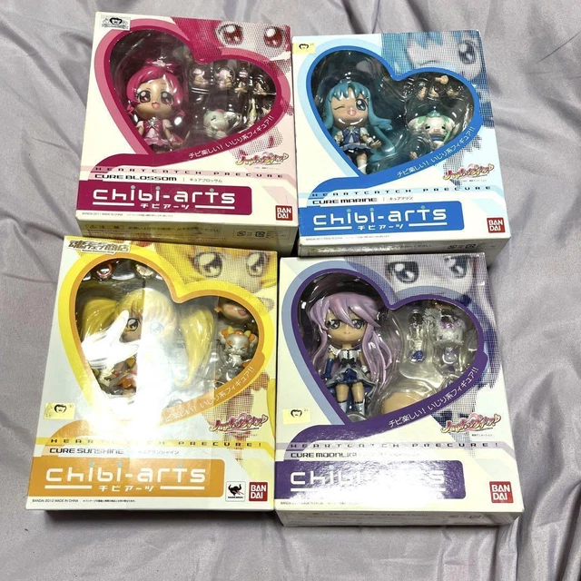 GLITTER FORCE HEART Catch Pretty Cure PreCure Chibi-arts 4p set BANDAI ...